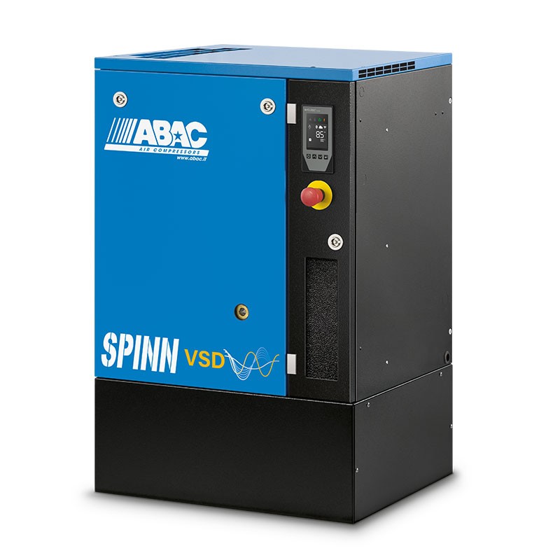Compresseur à vis à vitesse variable ABAC SPINN VS 2,2-7,5 kW